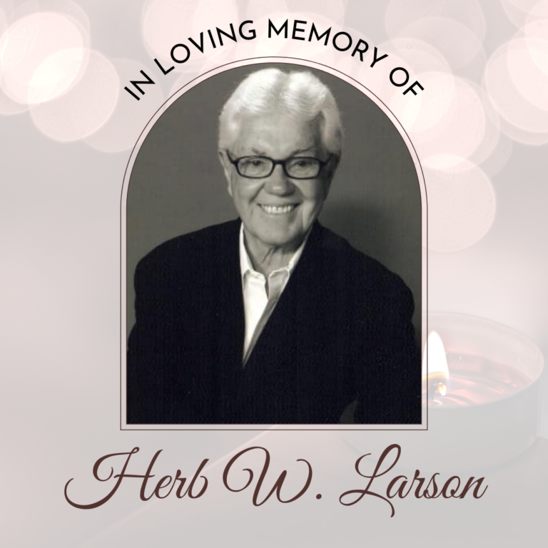 Passing of Herb W. Larson 2024 - Greater Los Angeles Agency on Deafness ...