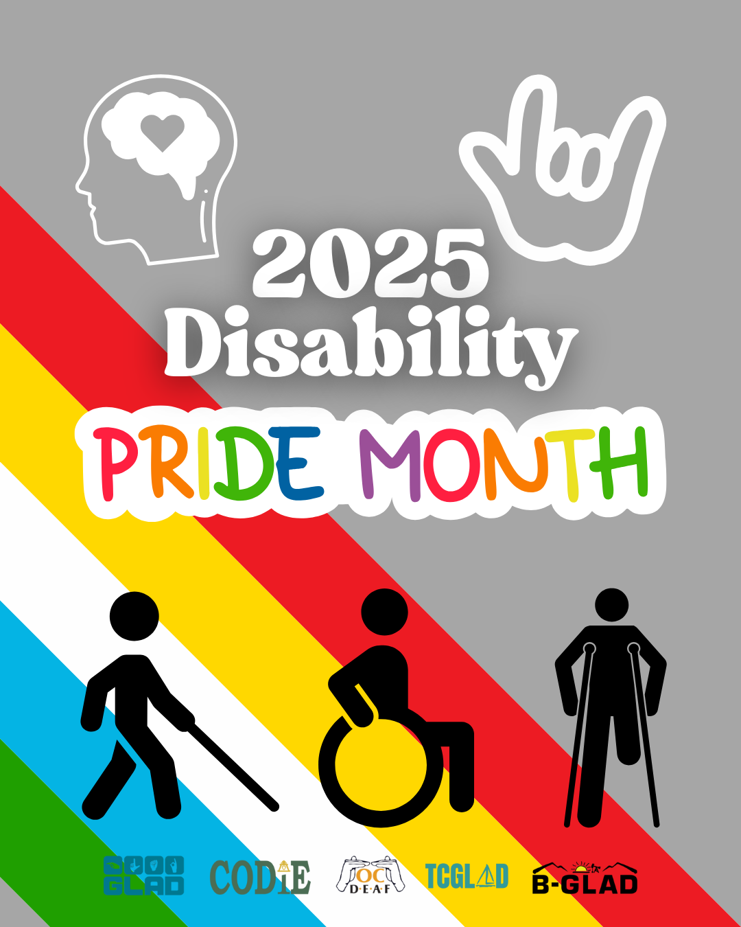 Disability Pride Month - Greater Los Angeles Agency on Deafness - GLAD