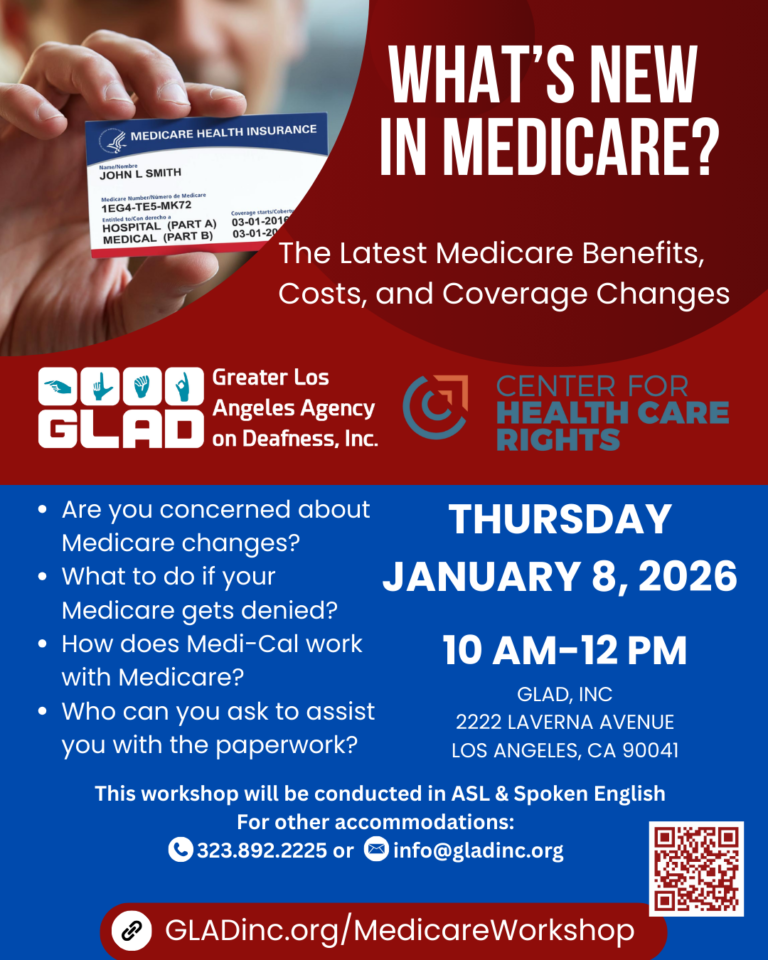 Medicare Workshop | January 8, 2026 - Greater Los Angeles Agency on ...
